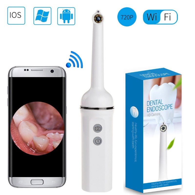 WiFi Tooth Intra Oral Endoscope Dentistry Intraoral Camera Monitor with ...