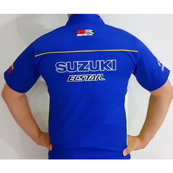 KEMEJA Suzuki Automotive Uniforms Moto Gp Community Shirts F1 ...