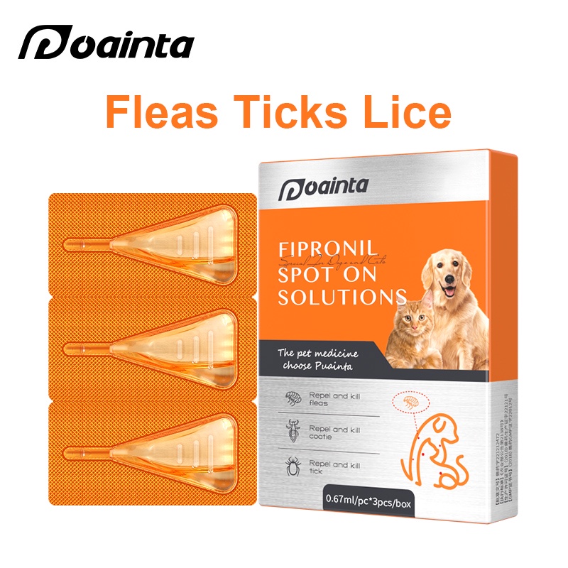 PUAINTA Cat Spot On Anti Flea Ubat Kutu Kucing External Deworming Drops ...