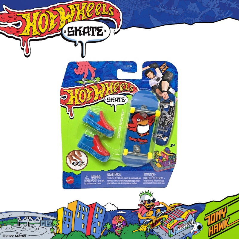 Hot Wheels Skate Tony Hawk Originals Chirping Trackster (HGT46 ...