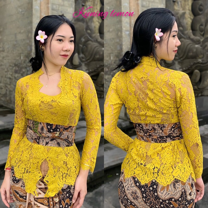 Bali KEBAYA IS SEMI FRENCH BROCADE | Shopee Malaysia
