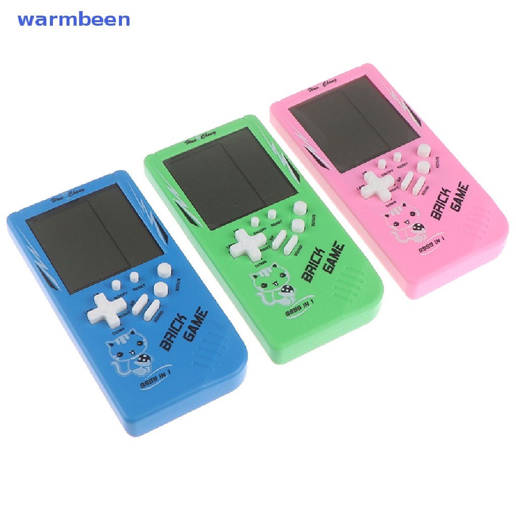 (warmbeen) Big screen classic handheld game machine brick game kids lcd ...