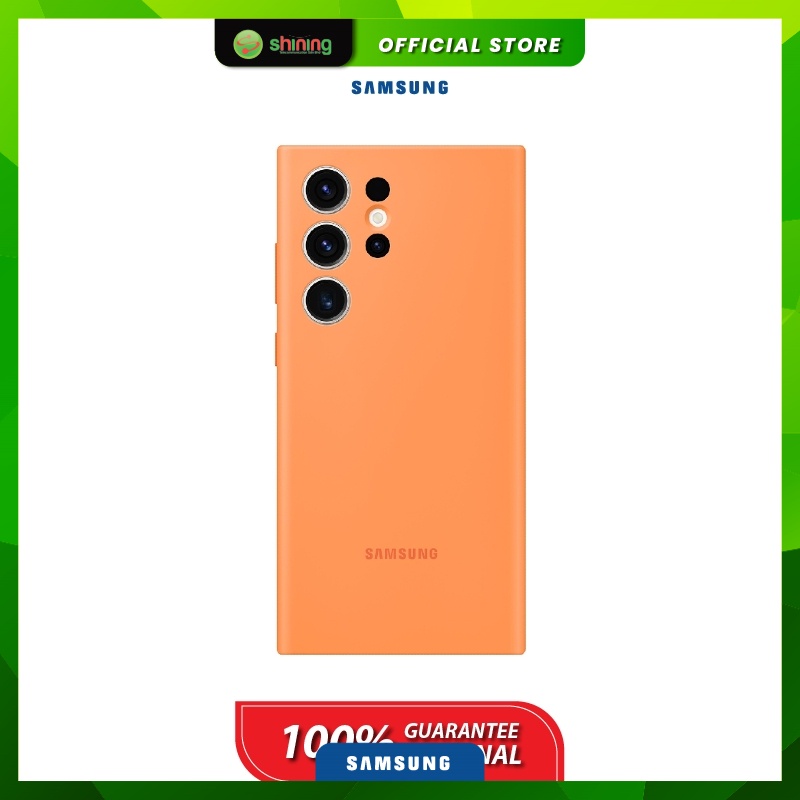 Samsung Galaxy S23 Ultra Silicone Case Orange | Shopee Malaysia