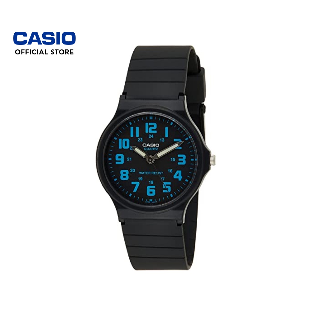 Casio General MQ-71-2B Black Resin Band Men Youth Watch | Shopee Malaysia