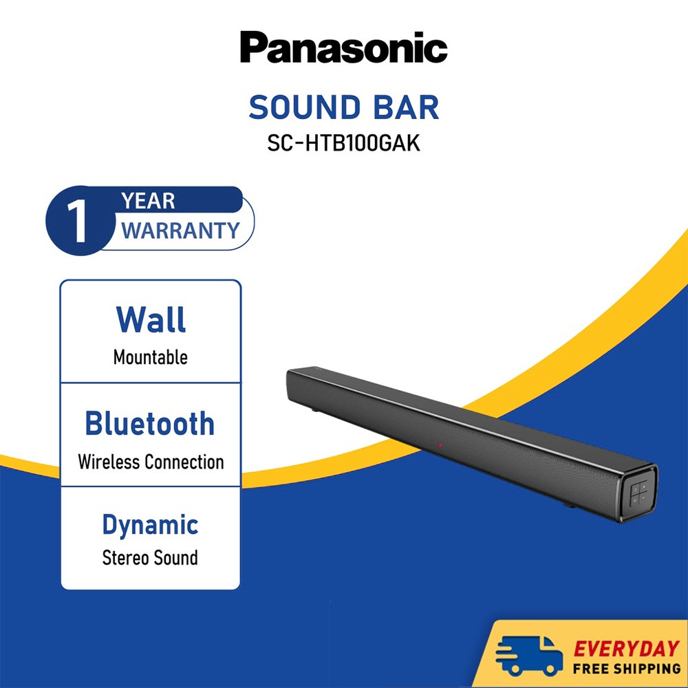 PANASONIC SC-HTB100GAK STEREO HOME THEATER AUDIO SYSTEM SC-HTB100GAK ...
