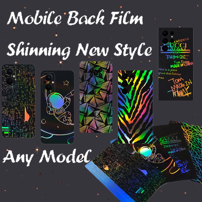 DIY Mobile Back Film Wrap Phone Protector Sticker For Any iPhone ...