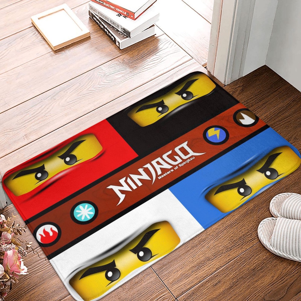 LEGO Ninjago Flannel Non-slip Floor Mat Rug Home Decor Door Mat ...