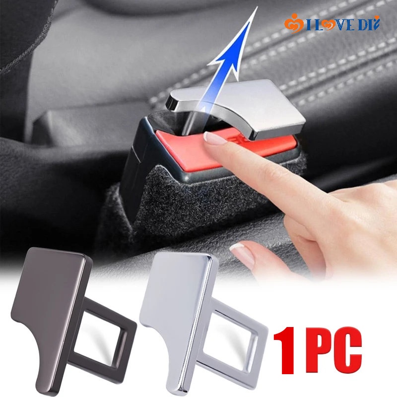 Hidden Car Seat Belt Buckle Clip/ Car Alloy Metal Safety Belt Insert ...