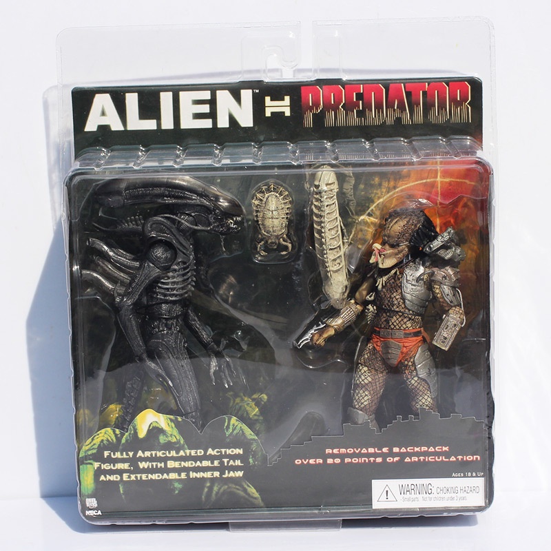 NECA ALIEN VS PREDATOR TRU EXCLUSIVE 2-PACK ACTION FIGURE Toy 20cm FREE ...