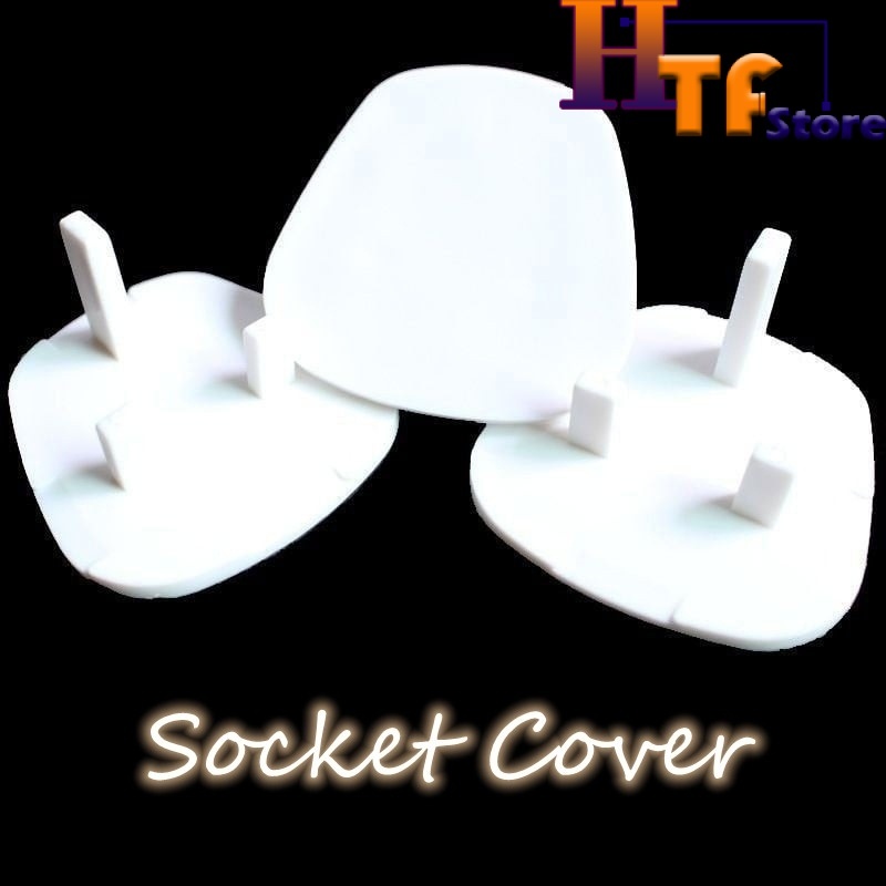(1 PC) Socket Cover Anti Shock Baby Children Kid Safety 3 Pin Plug ...