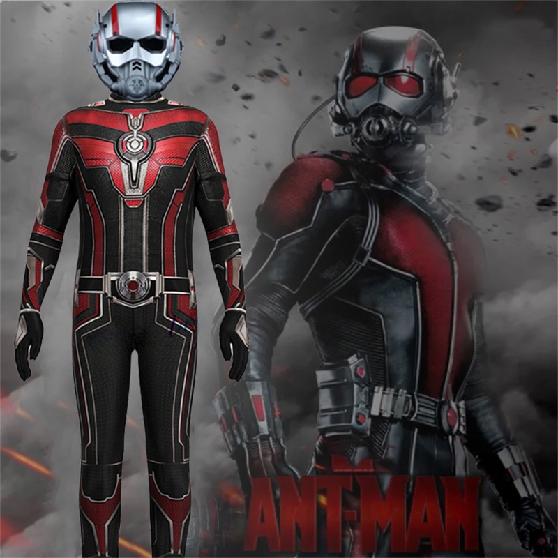 Superhero Ant Man Costume Kids Adult Quantumania Cosplay Antman And The ...