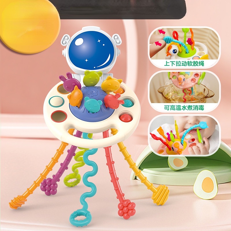 Development Fidget Toy Sensorial Sensory Baby Toy Pull String ...