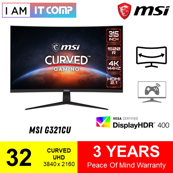 MSI G321CU 32" IPS Curved Monitor | Shopee Malaysia
