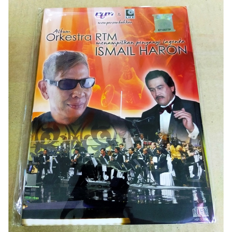 Album Orkestra RTM Menampilkan Penyanyi Lagenda Ismail Haron Audio CD ...