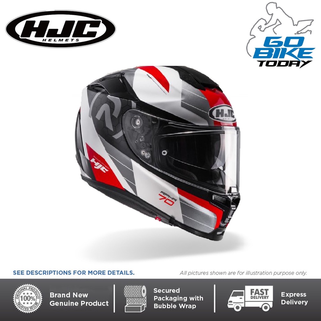 FULLFACE HJC RPHA 70 LIF MC1 | Shopee Malaysia