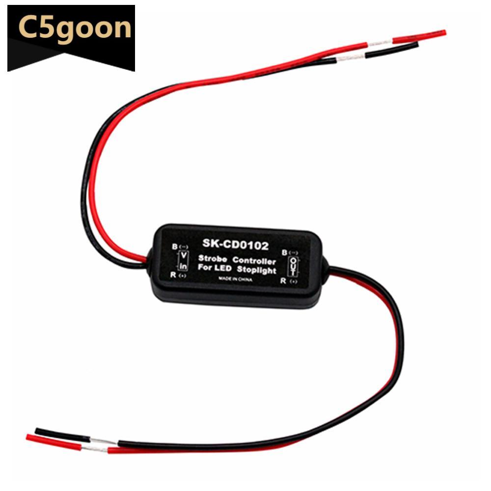 C5GOON GS-100A Brake Lights Strobe Controller LED Tail Light Controller ...