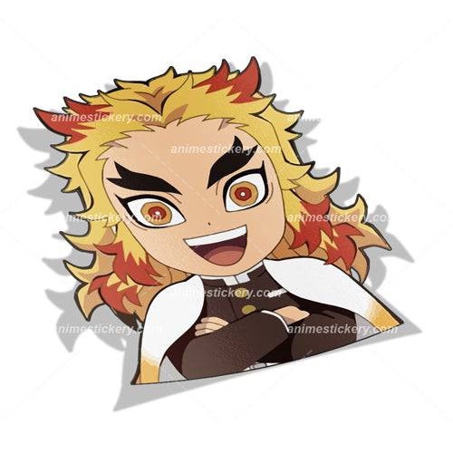 Kyojuro Rengoku | Demon Slayer | Anime Stickers for Cars NEW | Shopee ...