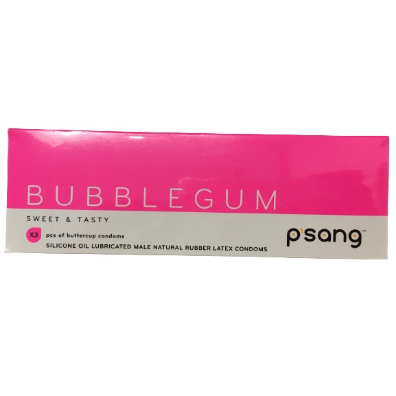 P'sang Bubblegum Lickable Sweet 53mm (Bubblegum Scented) 3's | Shopee ...