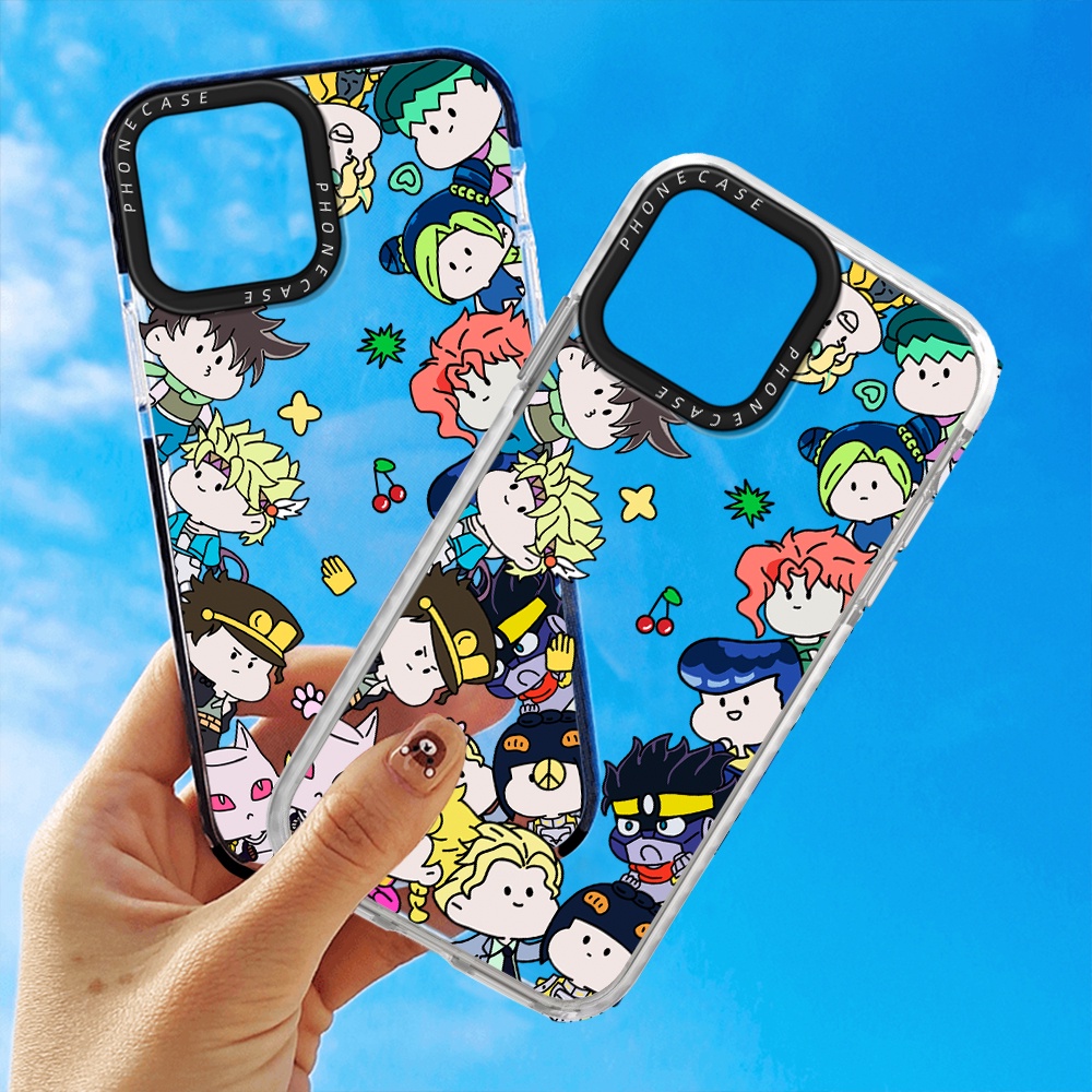 Anime JoJo's Bizarre Adventure Pattern Clear Phone Case Compatible For ...