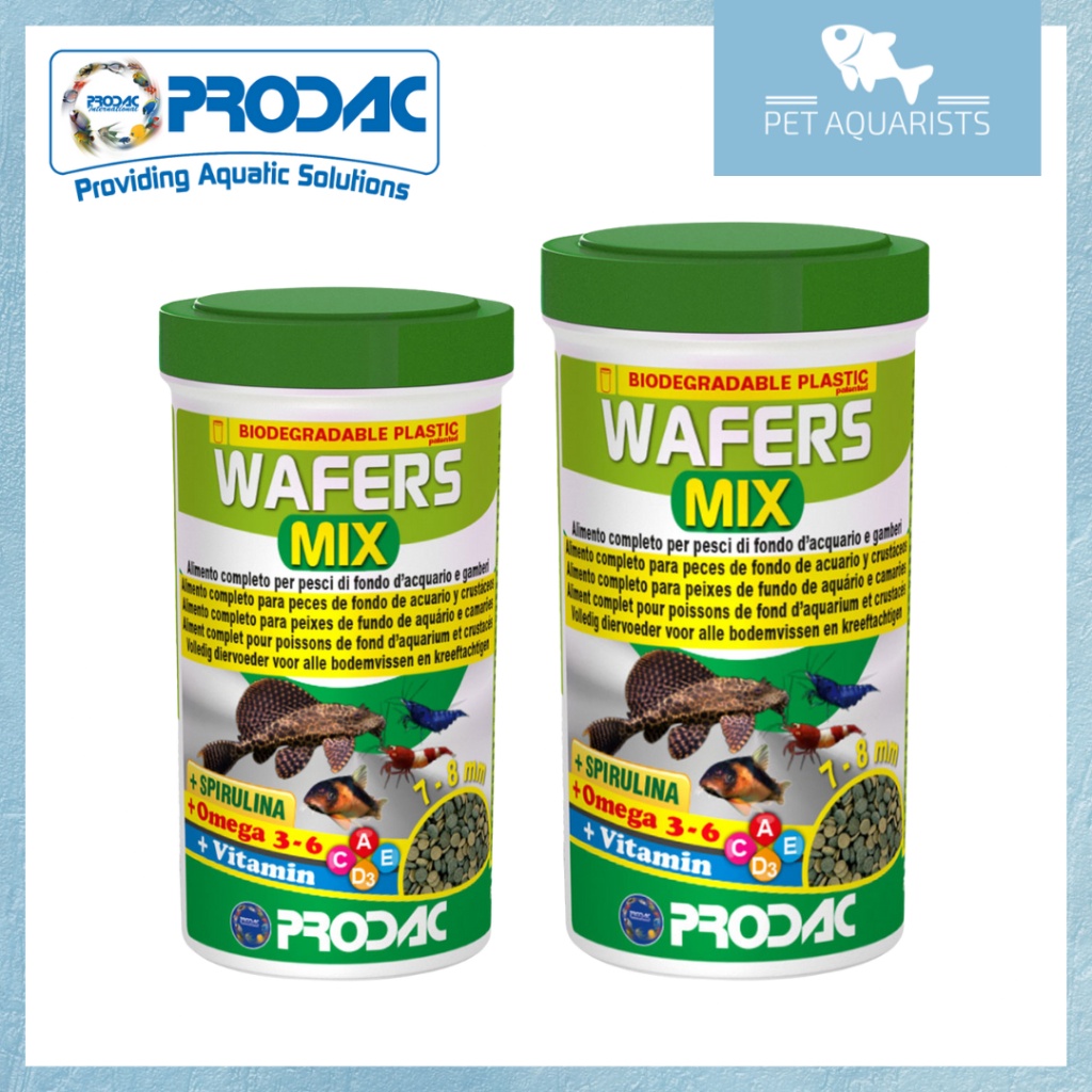 PRODAC Wafers Mix Fish Food (100ML 50G / 250ML 135G) | Shopee Malaysia