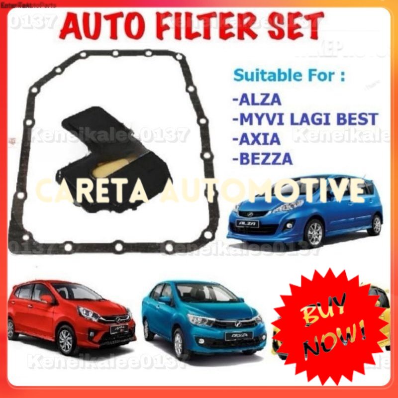 ATF Auto Transmission Filter Set 35303-BZ010 Perodua Axia / Bezza ...