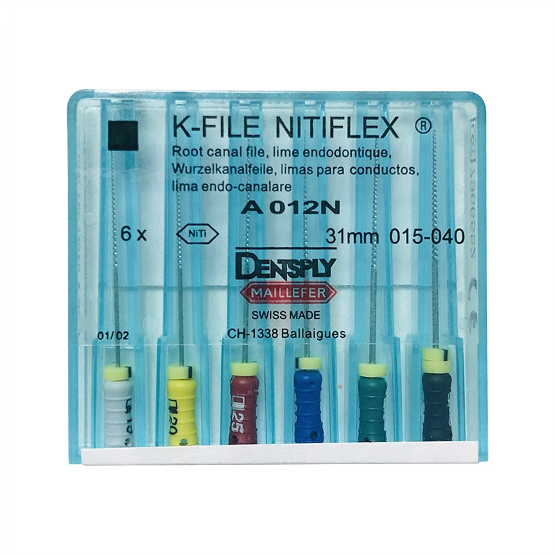 Dentsply Dental K FILE NiTi Flexible 21mm 25mm 28mm 31mm Endo Root ...