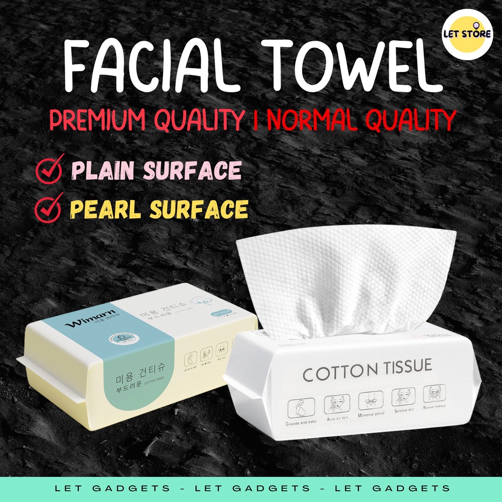 Disposable Facial Tissue Disposable cleansing soft facial towel cotton ...