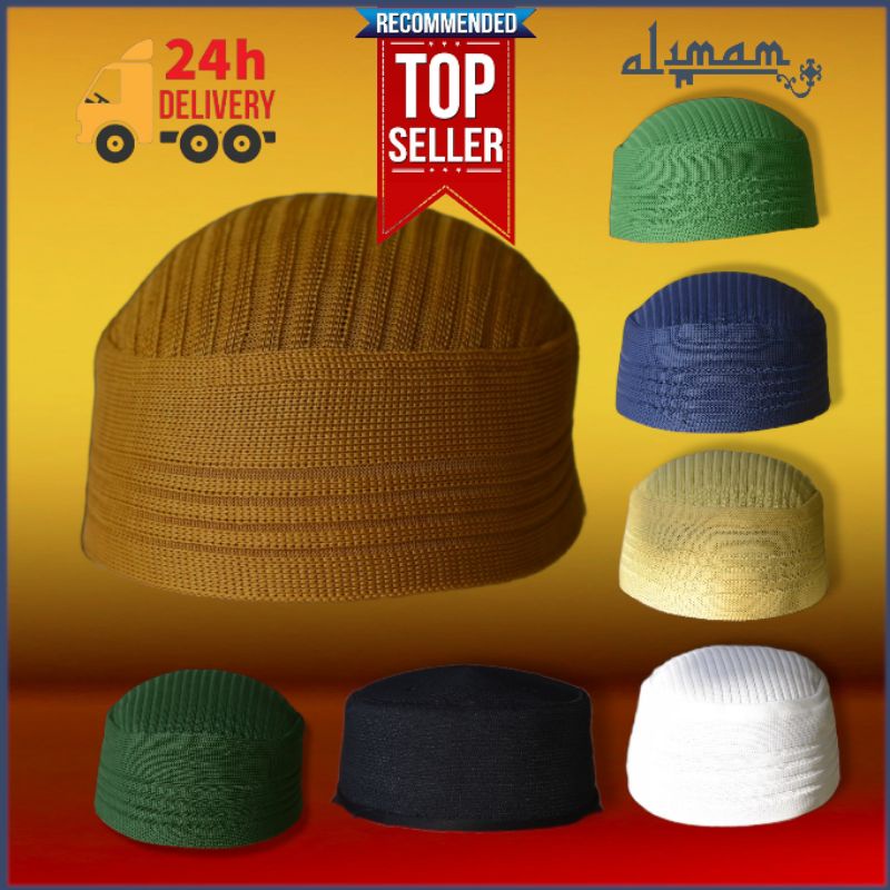 Kopiah Dar Salam Tebal Baru Modern Kopiah KAIT TEBAL TURKEY DEWASA ...