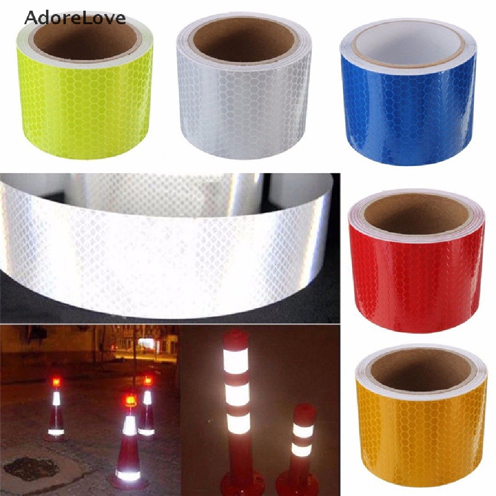 ADL Safety Caution Reflective Tape Warning Tape Sticker Self Adhesive ...