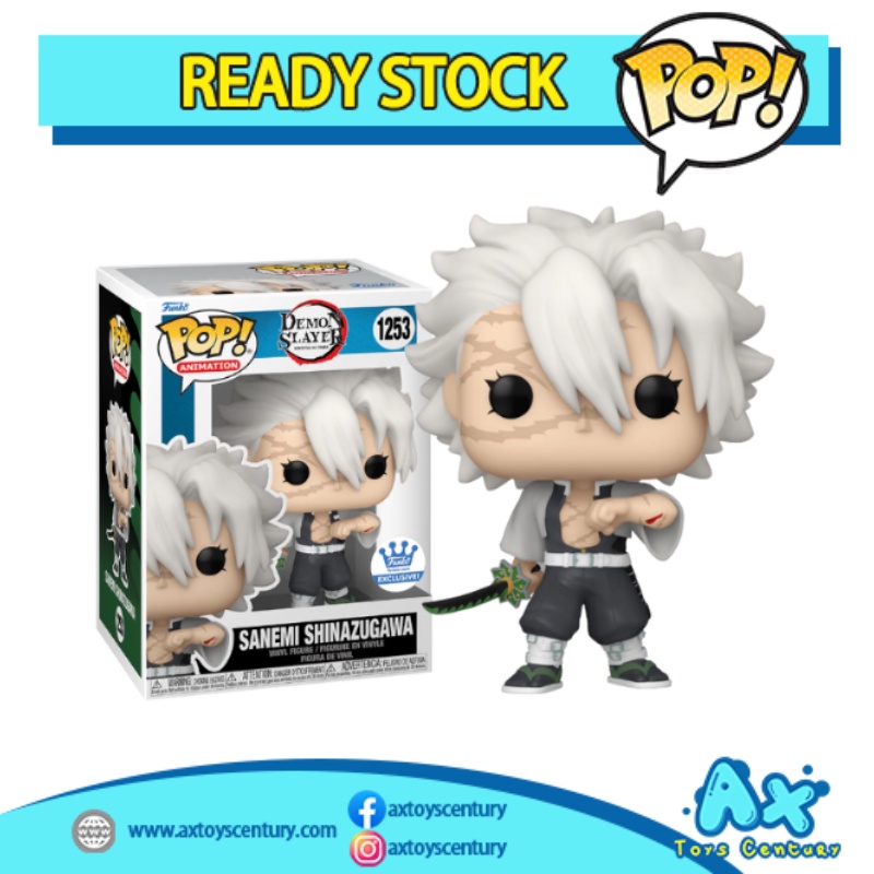 Funko POP! Demon Slayer Sanemi Shinazugawa Funko Exclusive #1253 ...