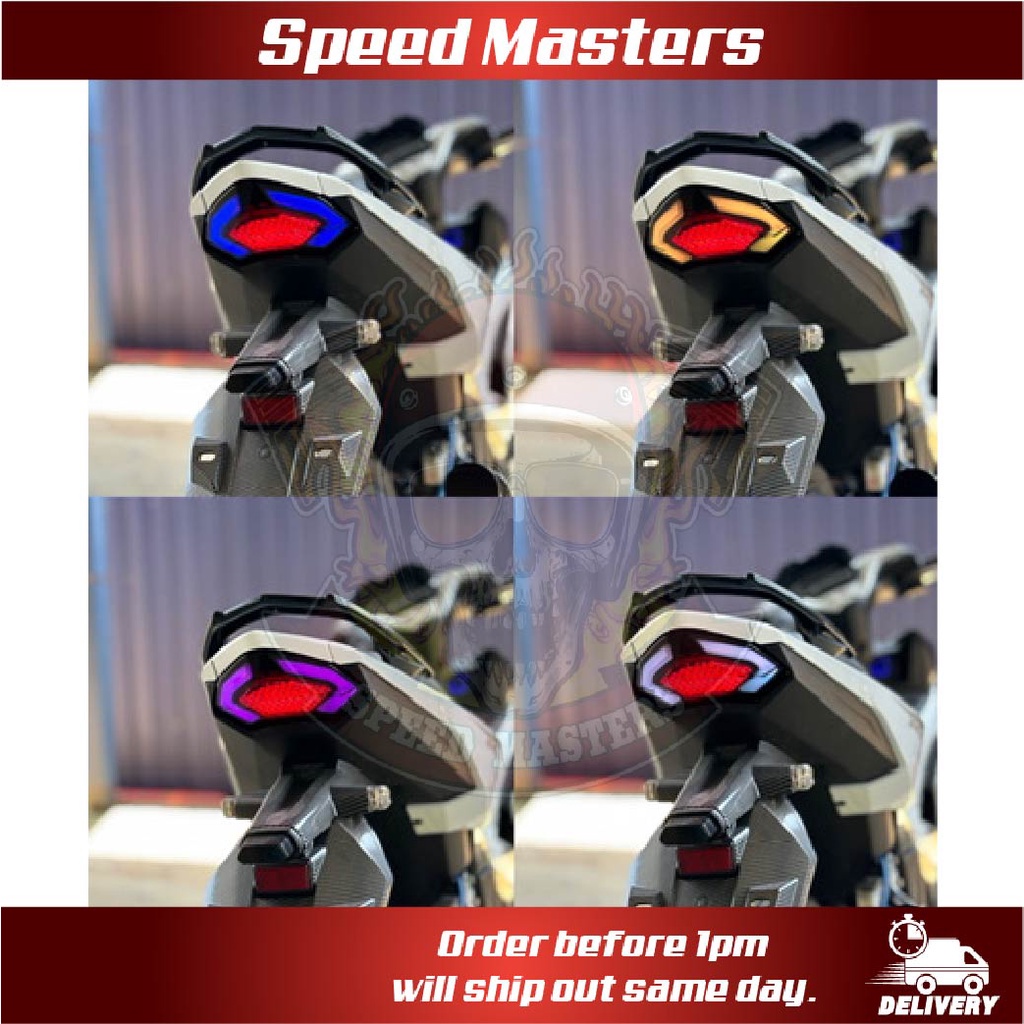 SPEED MASTER MAGIC BOY LED TAIL LAMP HONDA RSX / RSX150 boleh tukar ...