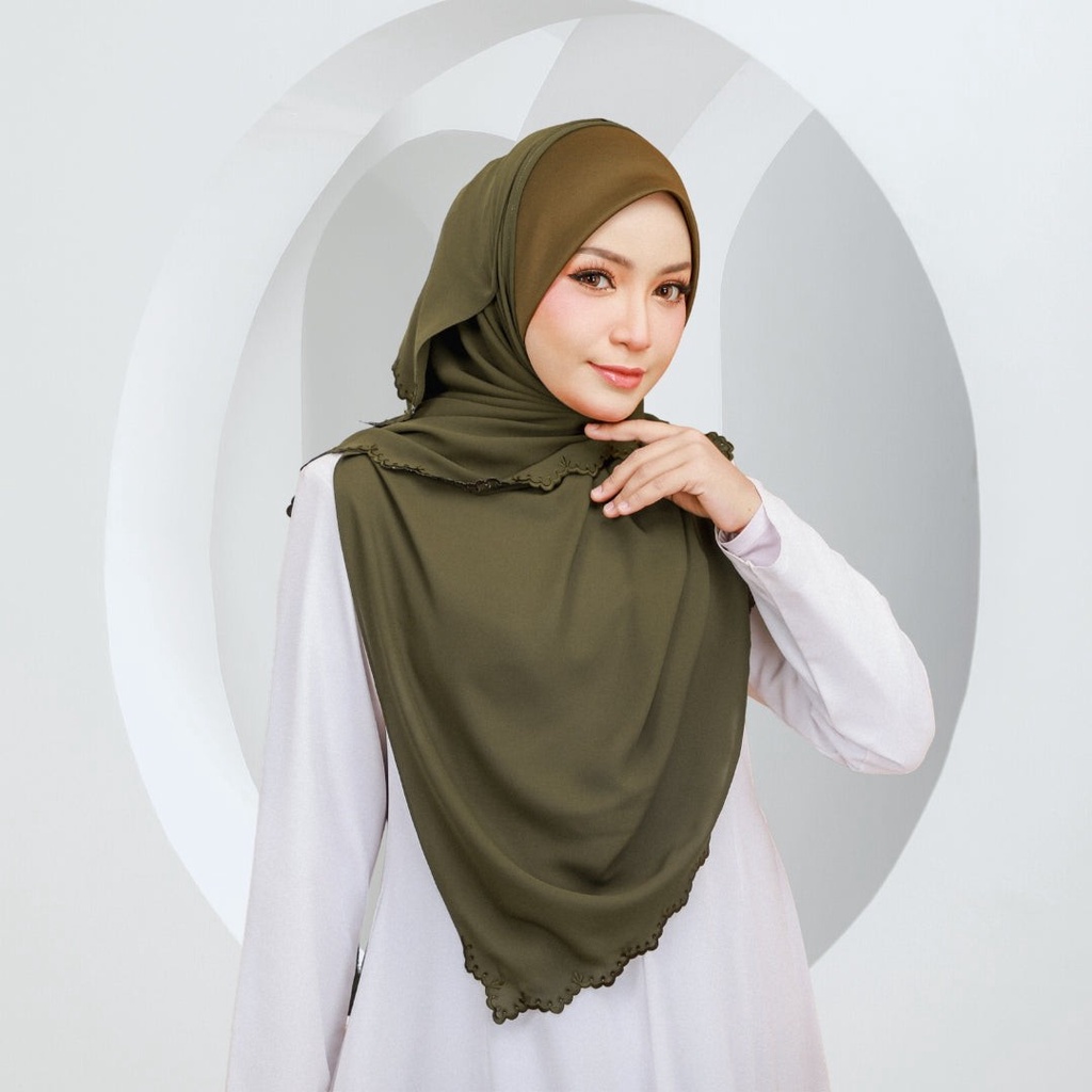 Hanis Sulam - Moss Green HAS08 | Shopee Malaysia