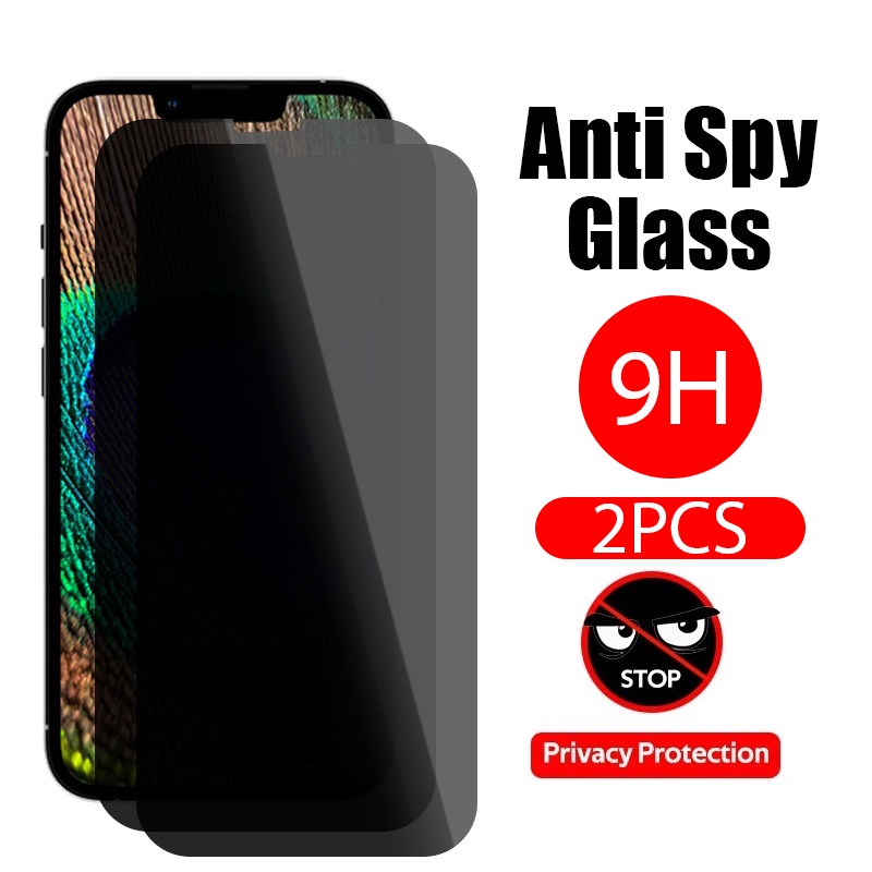 2PCS VIVO V27e V25e V25 Y29 Y04 Y28S Y36 Y03 Y100 Y18 Y18e 4G 5G Anti Spy Privacy Tempered Glass ...