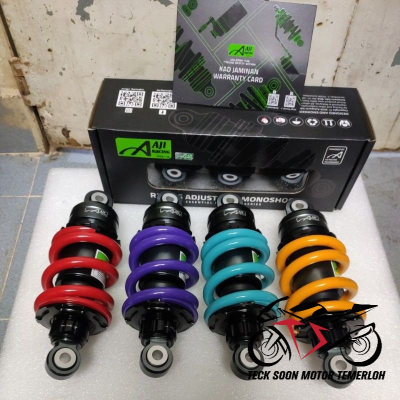 Aji racing monoshock adjustable (205mm) yamaha y15zr y16zr lc135 sym vf3i TBM | Shopee Malaysia