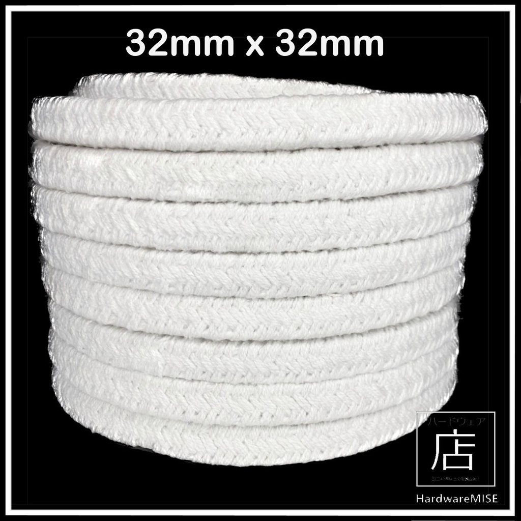 Ceramic Fibre Square Braided Rope 32mm Ceramic Braided Packing Rope ...