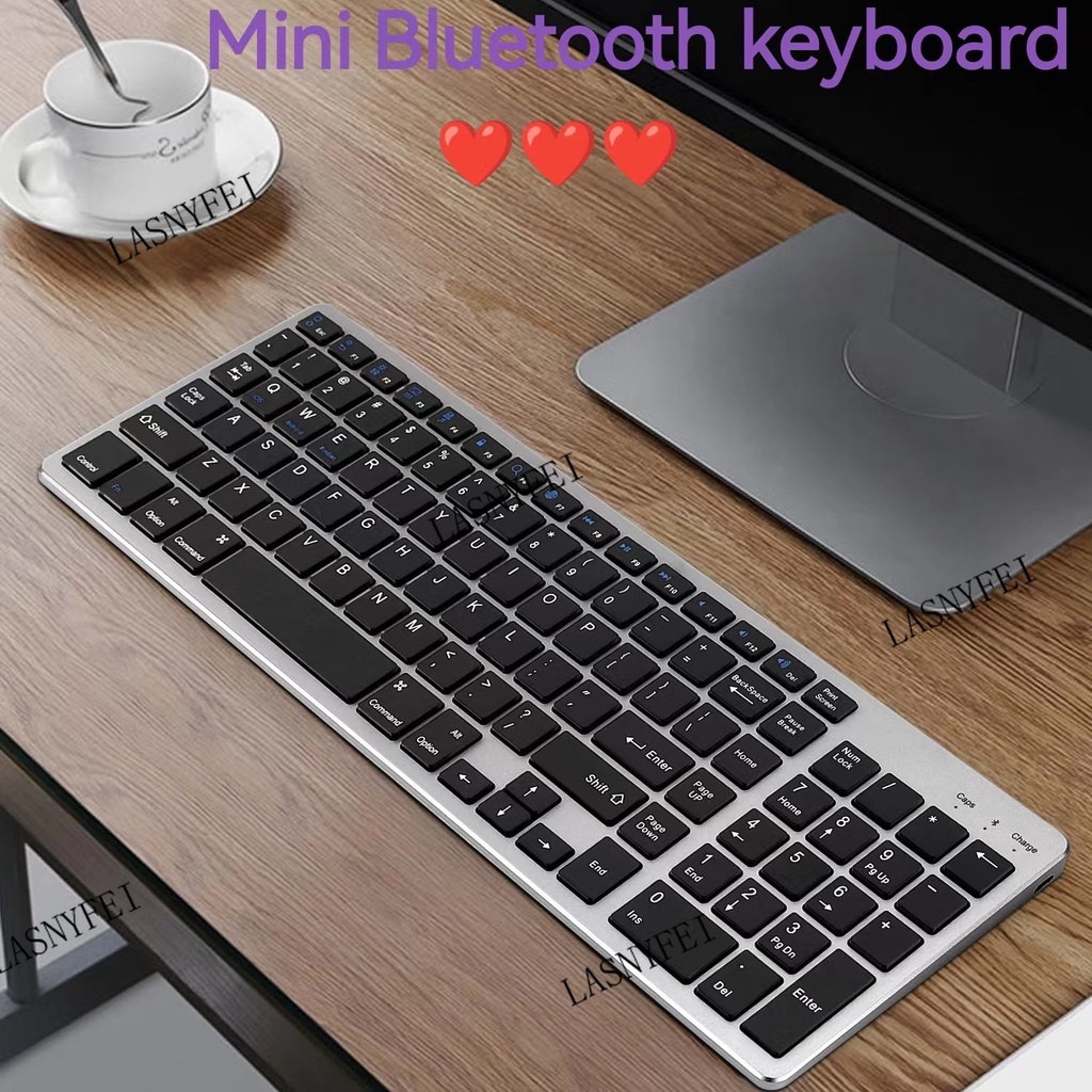 Ultra-thin Wireless Bluetooth Keyboard for Macbook Air IMac Silent Type ...