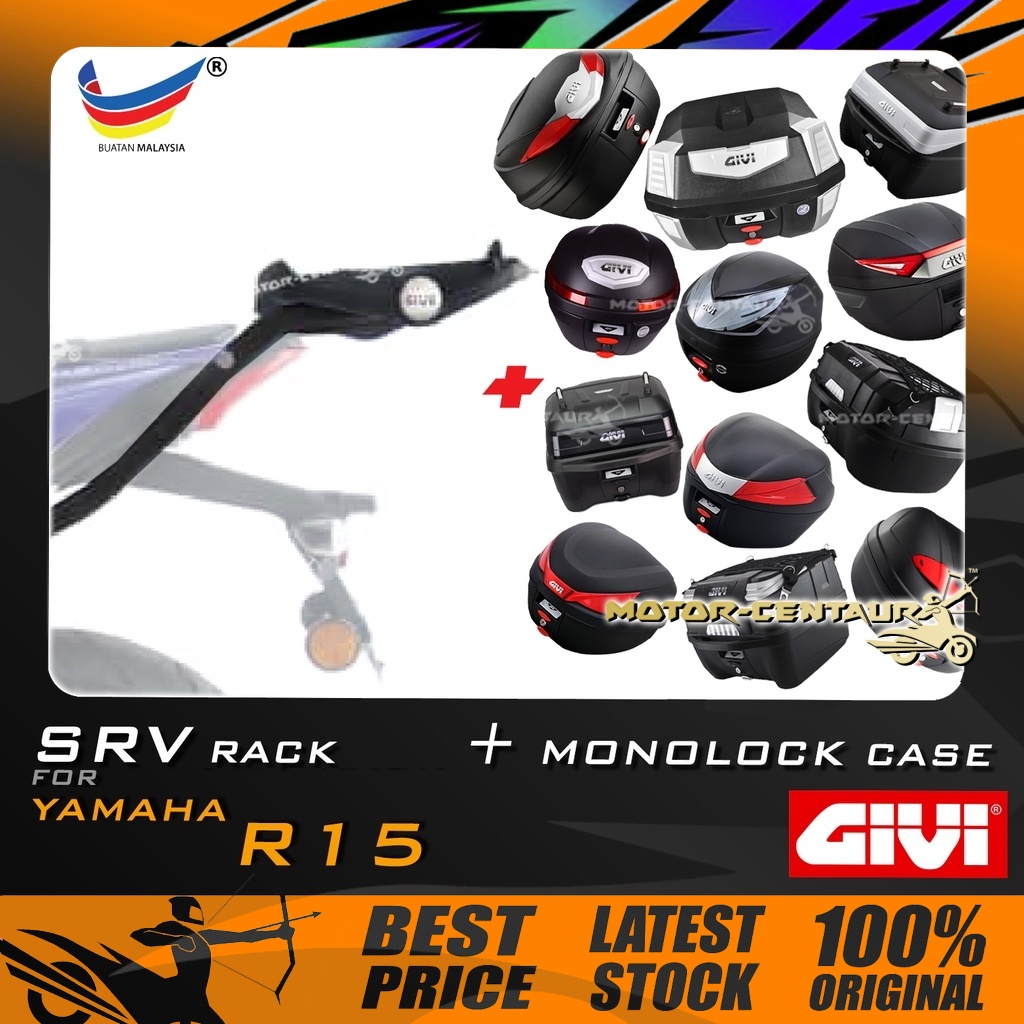 SET KOMBO KOTAK/BOX GIVI B27/B270/B32/B33/B34/B360/B42/B45/E250/E30/E43 ...