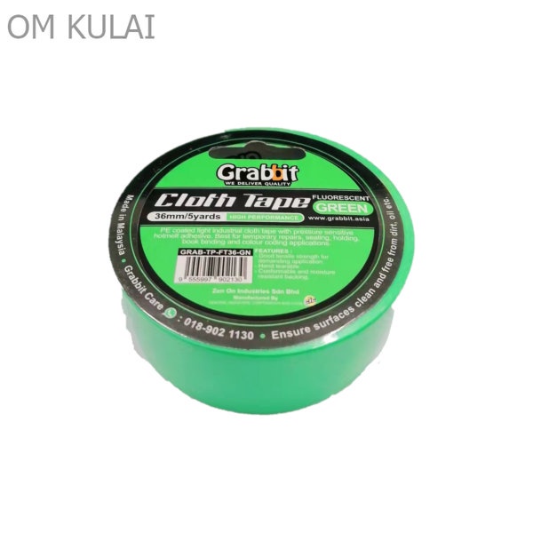 CP GRABBIT FLUORESCENT CLOTH TAPE 24MM/36MM/48MM | Shopee Malaysia