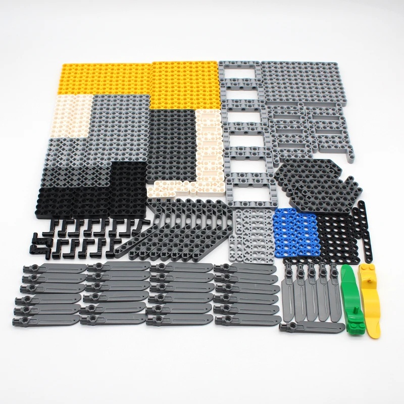 Technic DIY Technical Parts Liftarm Thick Building Bricks Blocks ...