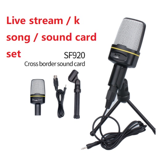 SF920 microphone 3.5 port usb connection multi-mode capacitive ...