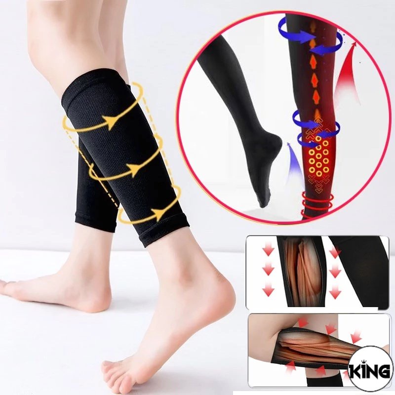 KI 1 Pair Pack Unisex Compression Sock To Prevent Varicose Veins ...