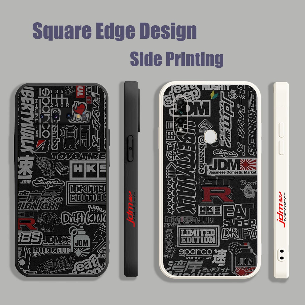 Casing For Xiaomi POCO X3 PRO NFC M3 5G 11t 11 Lite JDM Racing Car Logo ...