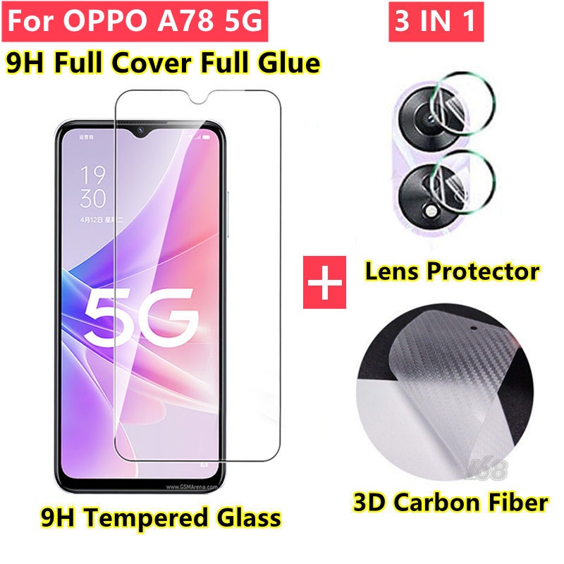 Oppo A78 5g Tempered Glass Oppo A57 A77s A77 5g Screen Protector Oppo