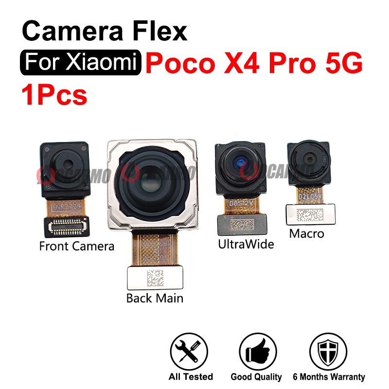 Original For Xiaomi Poco X4 Pro 5G Front And UltraWide Macro Rear Main ...