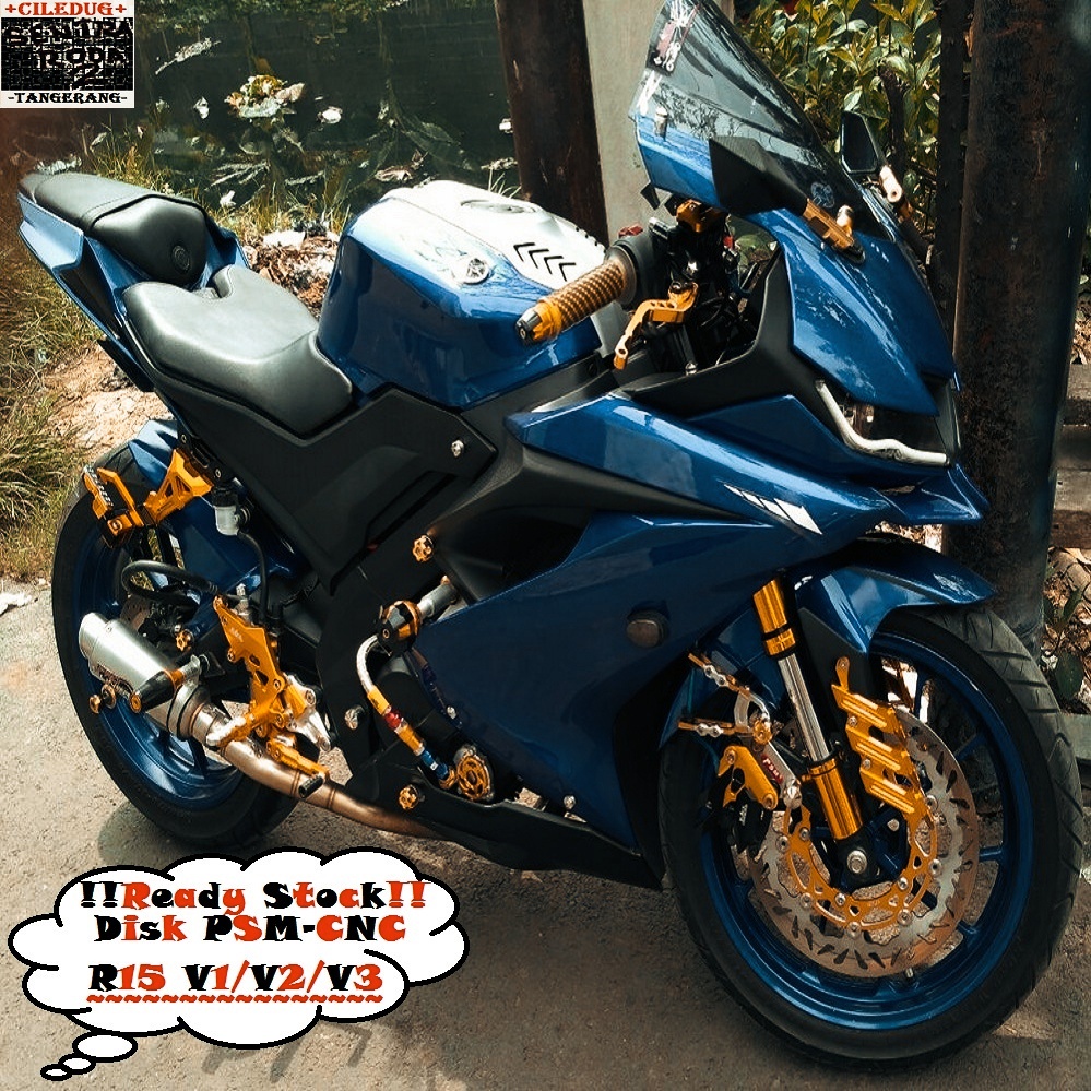 Psm Disc Yamaha R15 V1/V2 VVA/V3/Xabre/XSR 155/Vixion R Floating Disc ...