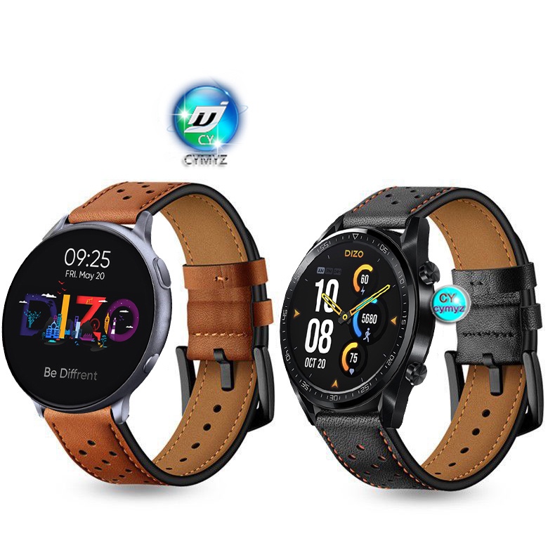 realme DIZO Watch R Talk strap leather strap realme Techlife DIZO Watch ...