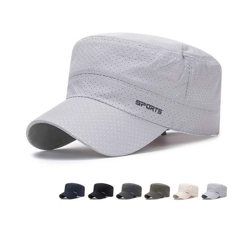 Summer Mesh Outdoor Sport Quick Drying Military Caps Men Breathable ...