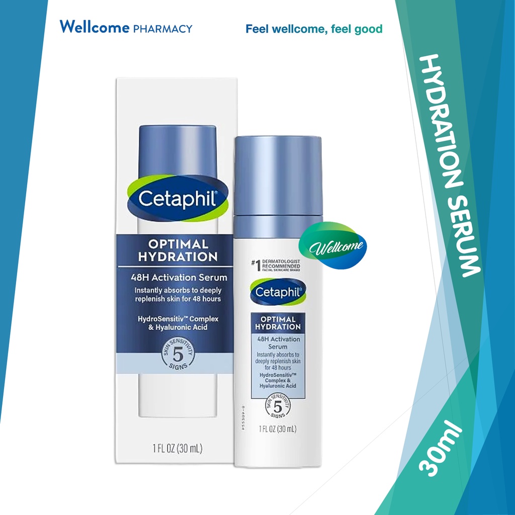 Cetaphil Optimal Hydration 48H Activation Serum - 30ml | Shopee Malaysia