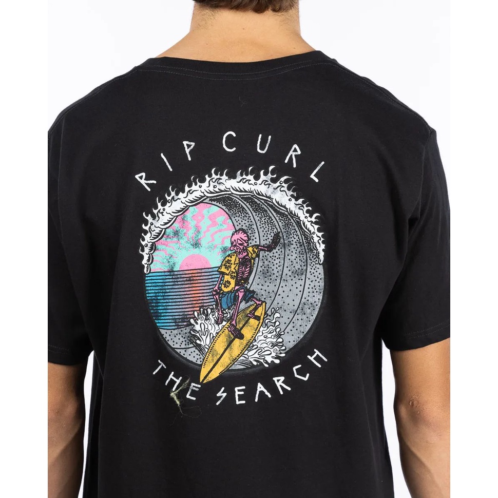 Rip Curl Graphic Men's T-shirt Fashion Classic Short Sleeve Pure 100 ...