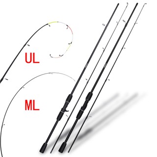 FRRTC Spinning Fishing Rod UL Ultra Light Medium Light Rod Baitcasting ...